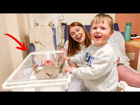 Big Brother's Reaction to Meeting his Baby Brother for the First Time! (He Said WHAT?!)