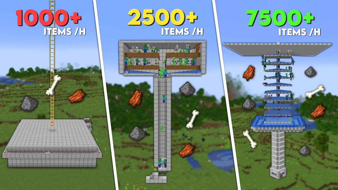 Minecraft 3 MUST Have Mob Farms | Which One Should YOU Build ...