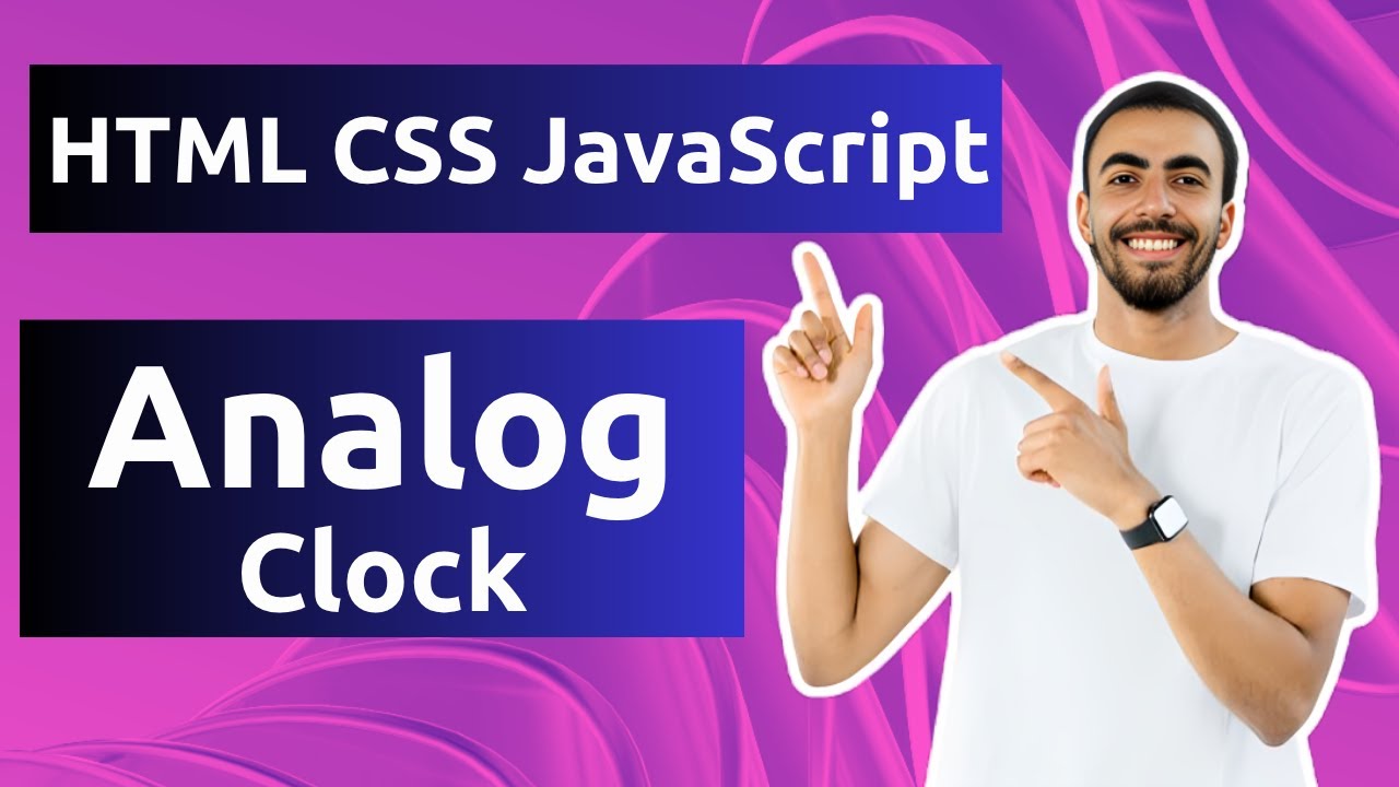 Build a Realistic Analog Clock with HTML, CSS, and JavaScript from Scratch