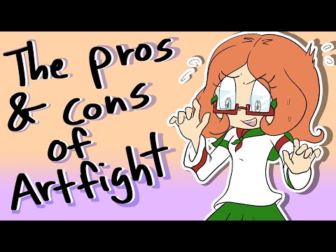 Some pros and cons of artfight