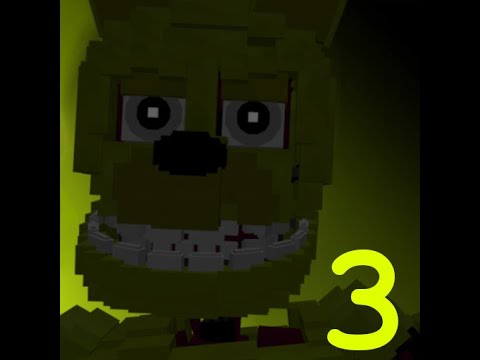 Five Nights At Freddy's 3 Mod For Minecraft | Review | GORIEC GAMES