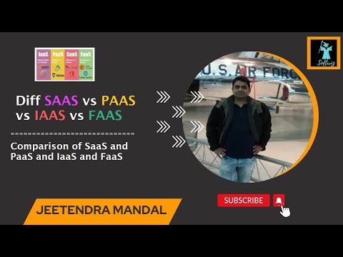 Diff SAAS vs PAAS vs IAAS vs FAAS | Comparison of SaaS and PaaS and IaaS and FaaS | IaaS SaaS PaaS
