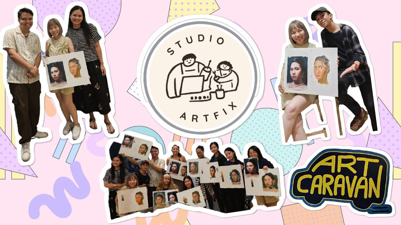 STUDIO ARTFIX BY JETHRO MEDINA BEGINNER-FRIENDLY OIL ART PORTRAITURE WORKSHOP OIL PAINT