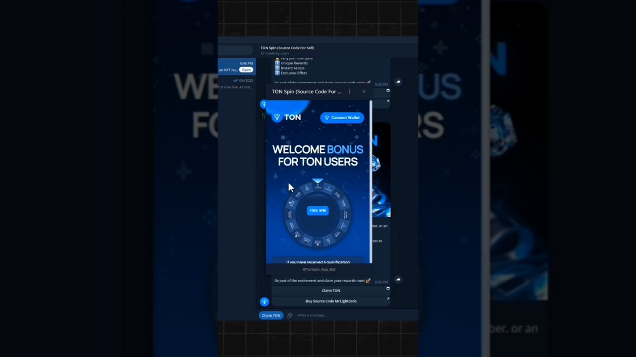 How I made $3000 with a Telegram Mini App – TON Drainer 💸A real, working TON Wallet Drainer Mini App