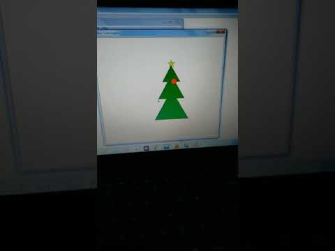 Christmas Tree Python Turtle #shorts