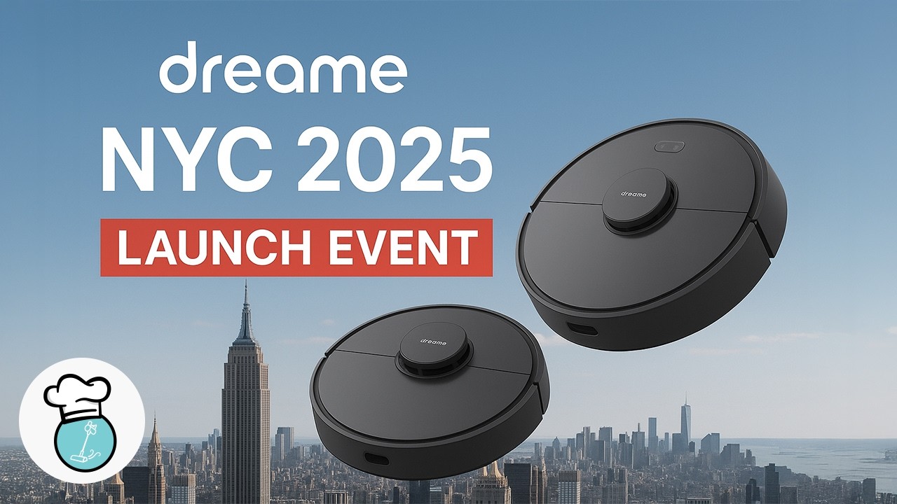 Dreame 2025 NYC Launch: The FUTURE of Robot Vacuums & Smart Home Tech