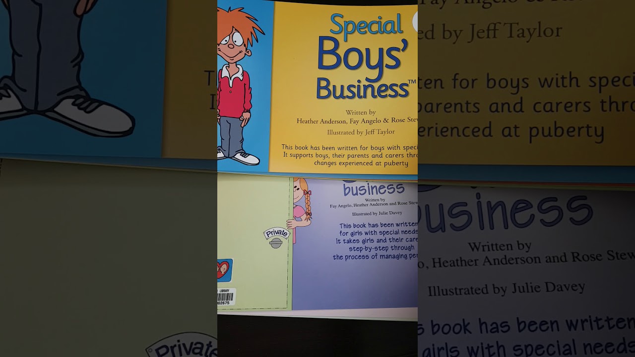 Puberty Books Introduction