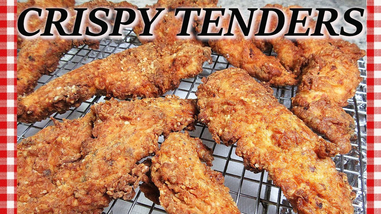 Extra Crispy Fried Chicken Tenders Recipe | Street Food