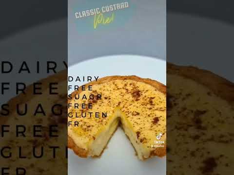 Sugar Free Classic Custard Pie #shorts