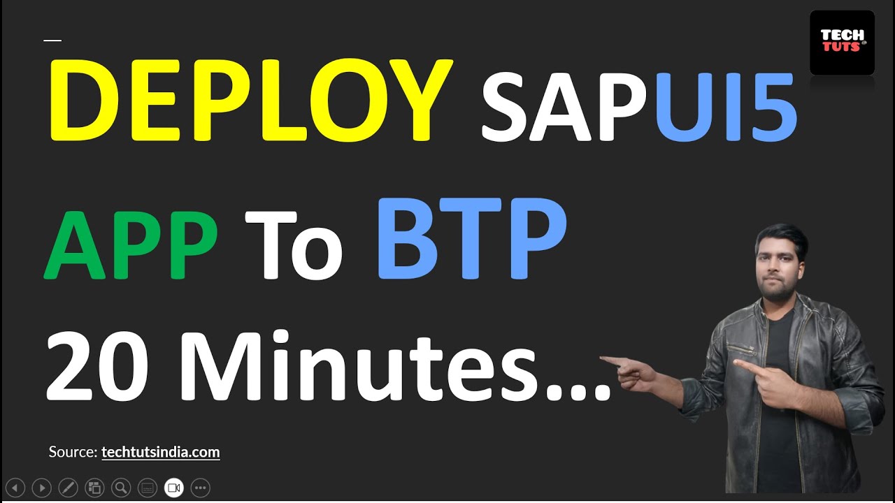 Deploying SAPUI5 Application to SAP® Cloud Foundry Using BAS