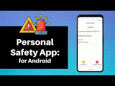 Personal Safety App by Google for Android Phones 2020
