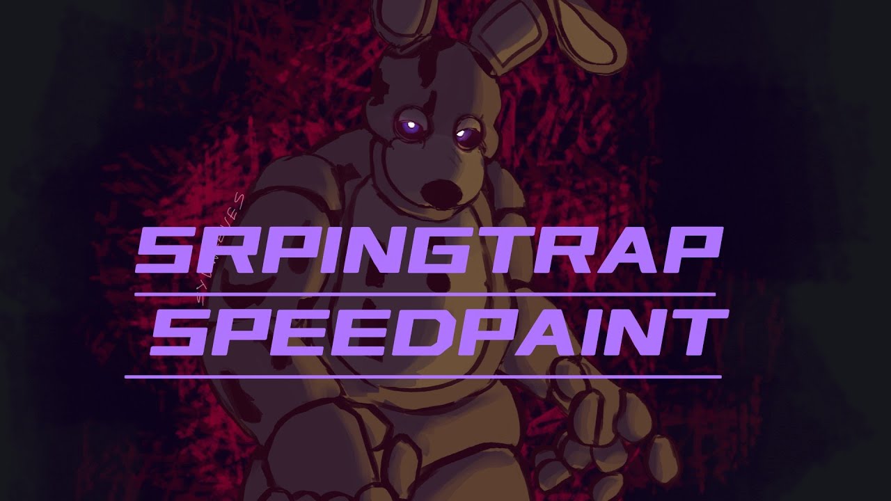 FNAF MOVIE SPRINGTRAP // SPEEDPAINT