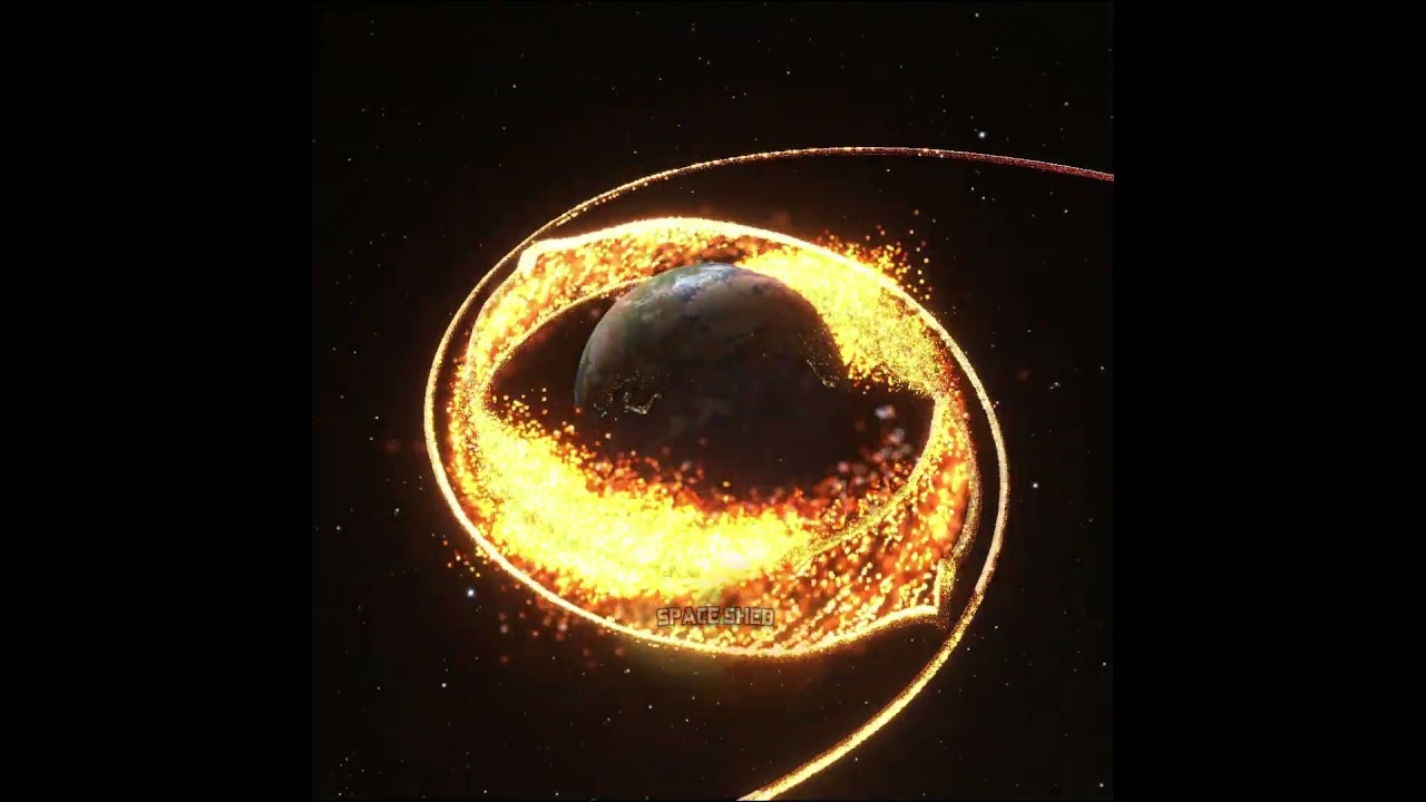 What if 2 moons fell into the Roche Limit?#astronomy #simulation#space#cosmos#astrophysics#universe