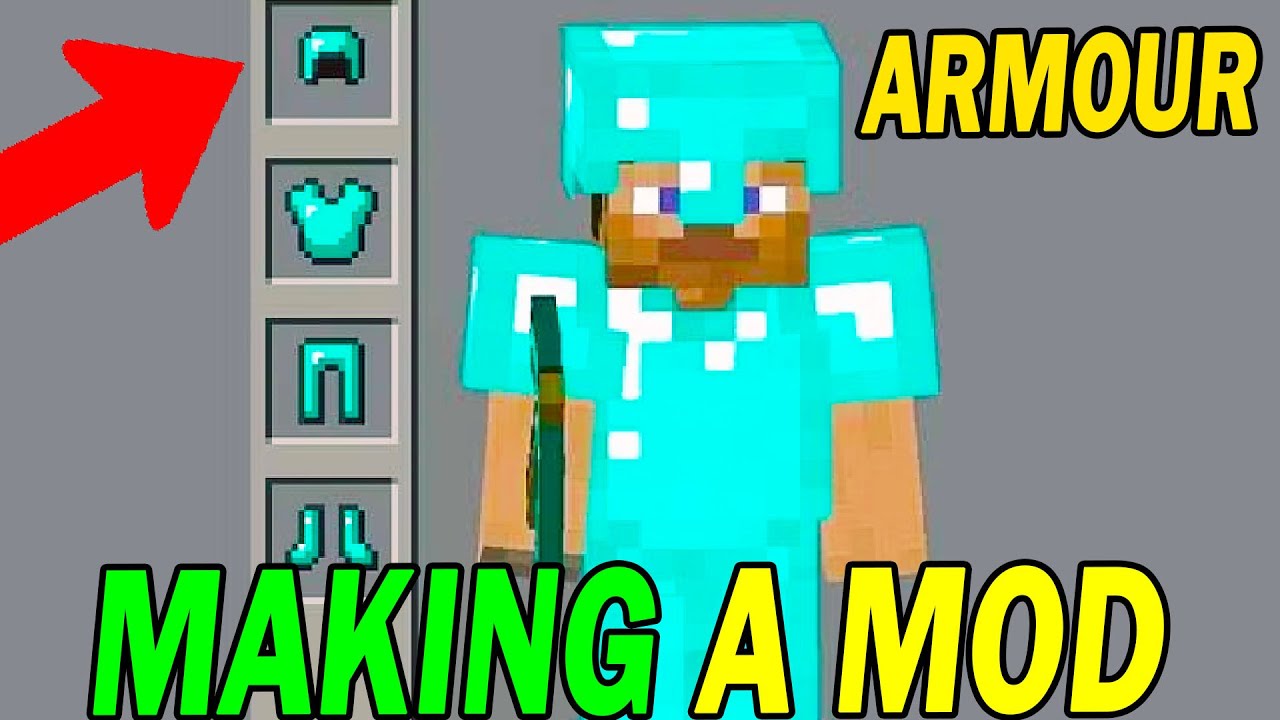 Minecraft: How To Make A Mod With MCreator (Without Coding) ARMOUR Tutorial