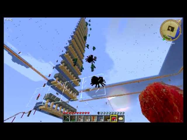 Piston Flood-Gate Mob Trap Minecraft Map