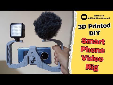 📱 3D printed Universal Smartphone Video Rig・ STL File for 3D printing・Cults