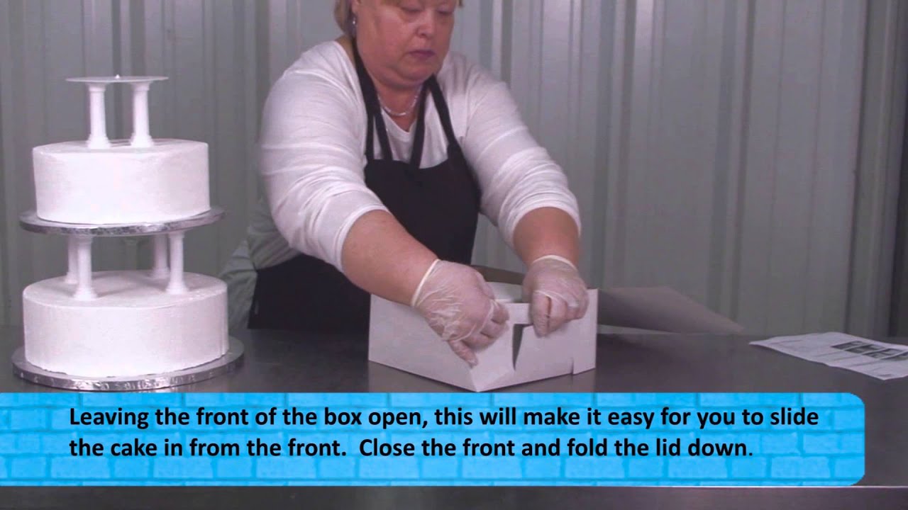 Three Tiered Separated cake Delivery System