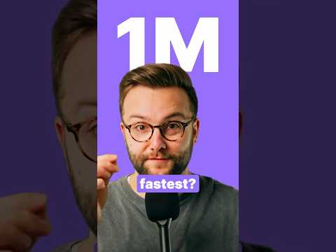 Fastest YouTube Channel to Get 1 MILLION Subscribers