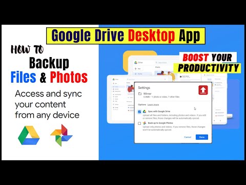How to Use Google Drive for Desktop App to Boost Productivity - Backup Files and Photos