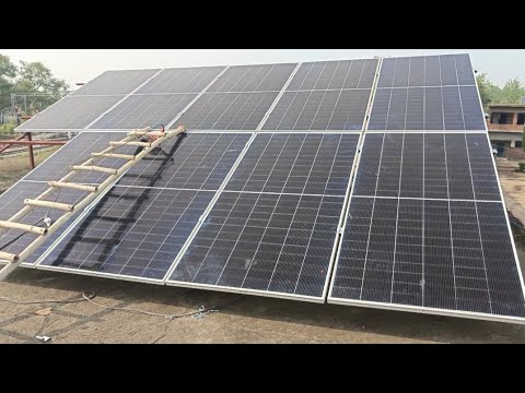 Best Solar Panel Setup in 2025 | Video Puri Dhakna | Subscribe For More Video | #electrical #solar