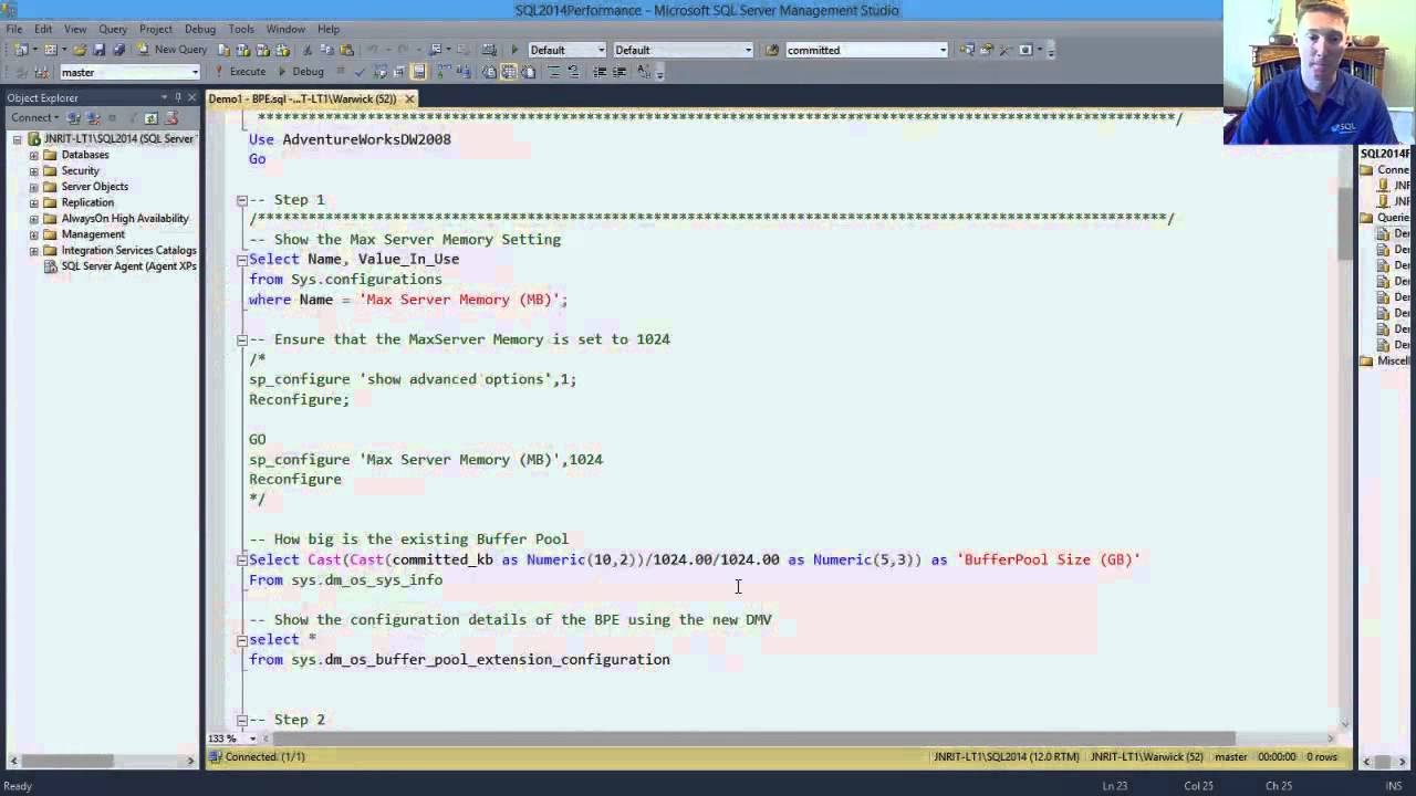 SQL Server 2014 - Buffer Pool Extension