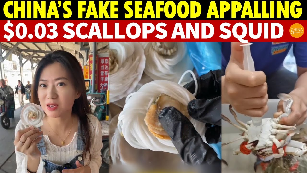 China’s Fake Seafood, Like $0.03 Scallops and Squid, Are Absolutely ...