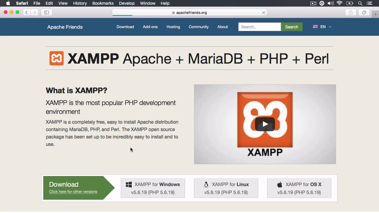 02 XAMPP PHP7 setup   YouTube