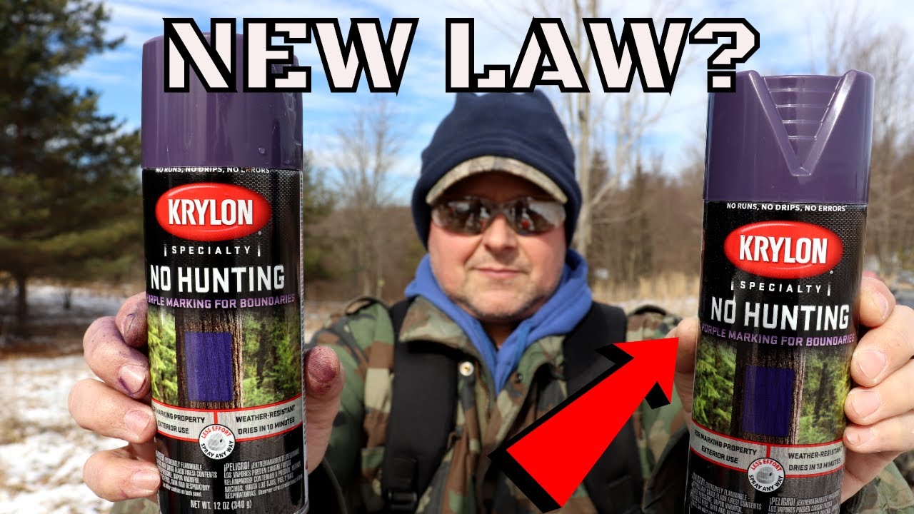 New PURPLE PAINT LAW - Painting Property Lines Purple