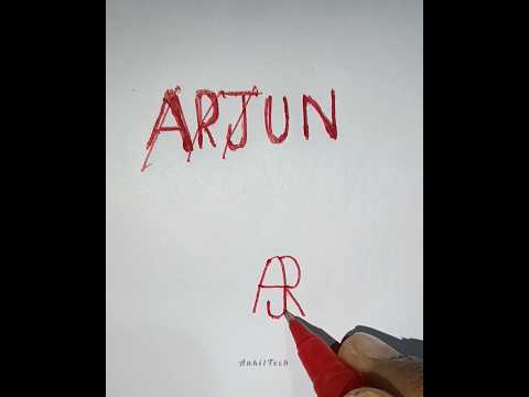 Arjun Name Logo | #shorts #shortsvideo #trending