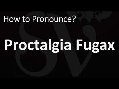 How to Pronounce Proctalgia Fugax? (CORRECTLY)