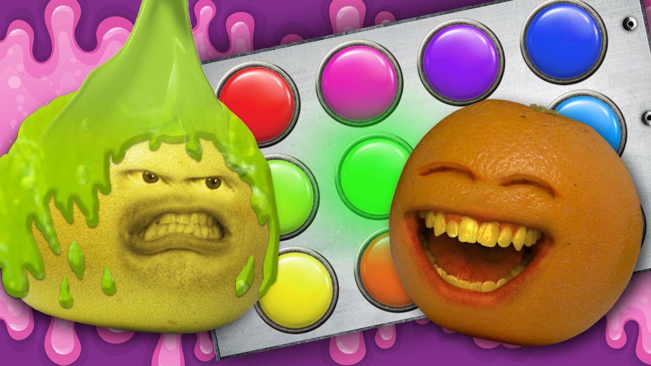 Annoying Orange - Slime Button Challenge