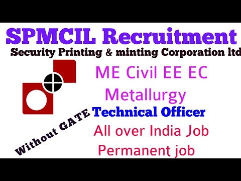 Security Printing & Minting Corporation of India Ltd – SPMCIL Recruitment – Officer Vacancy