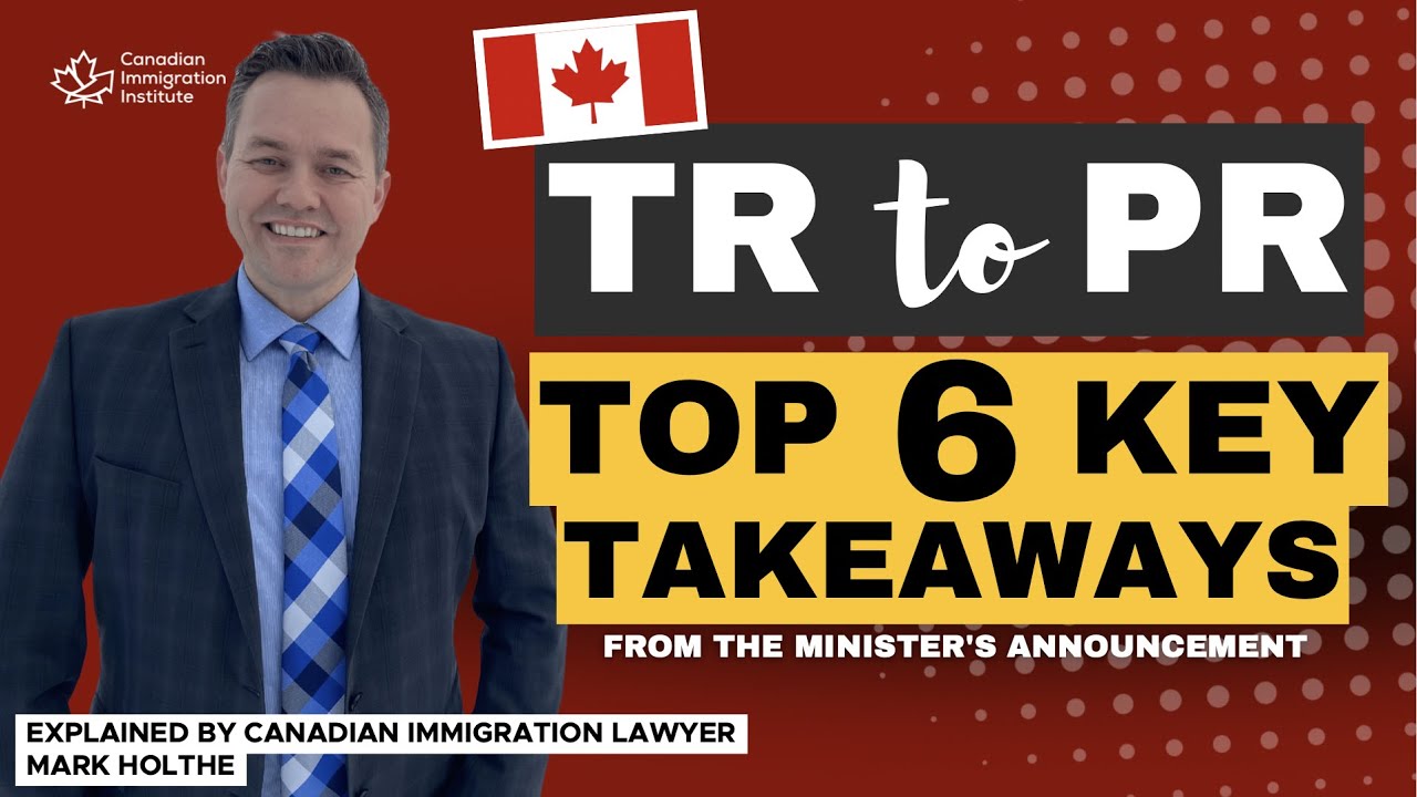 TR to PR - TOP 6 Key Takeaways from the Ministers Report!