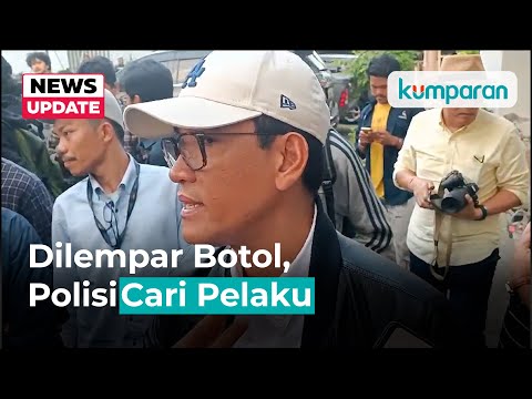 Polisi Cari Pelempar Botol ke Refly Harun saat Isi Acara Bareng Rocky Gerung | kumparan.com