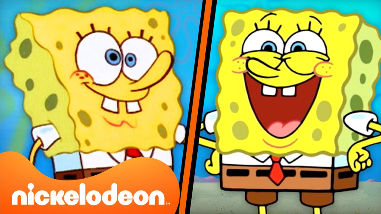 Personaggi di SpongeBob - Allora e oggi | Compilation di 52 minuti | @SpongeBobOfficial