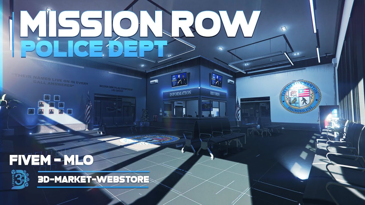 3DMarket | Mission Row Police Department