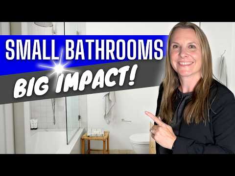 Small Bathroom Design Secrets Revealed! | Small Bathroom Design Tips 2025