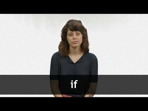 English Translation of “IF” | Collins French-English Dictionary
