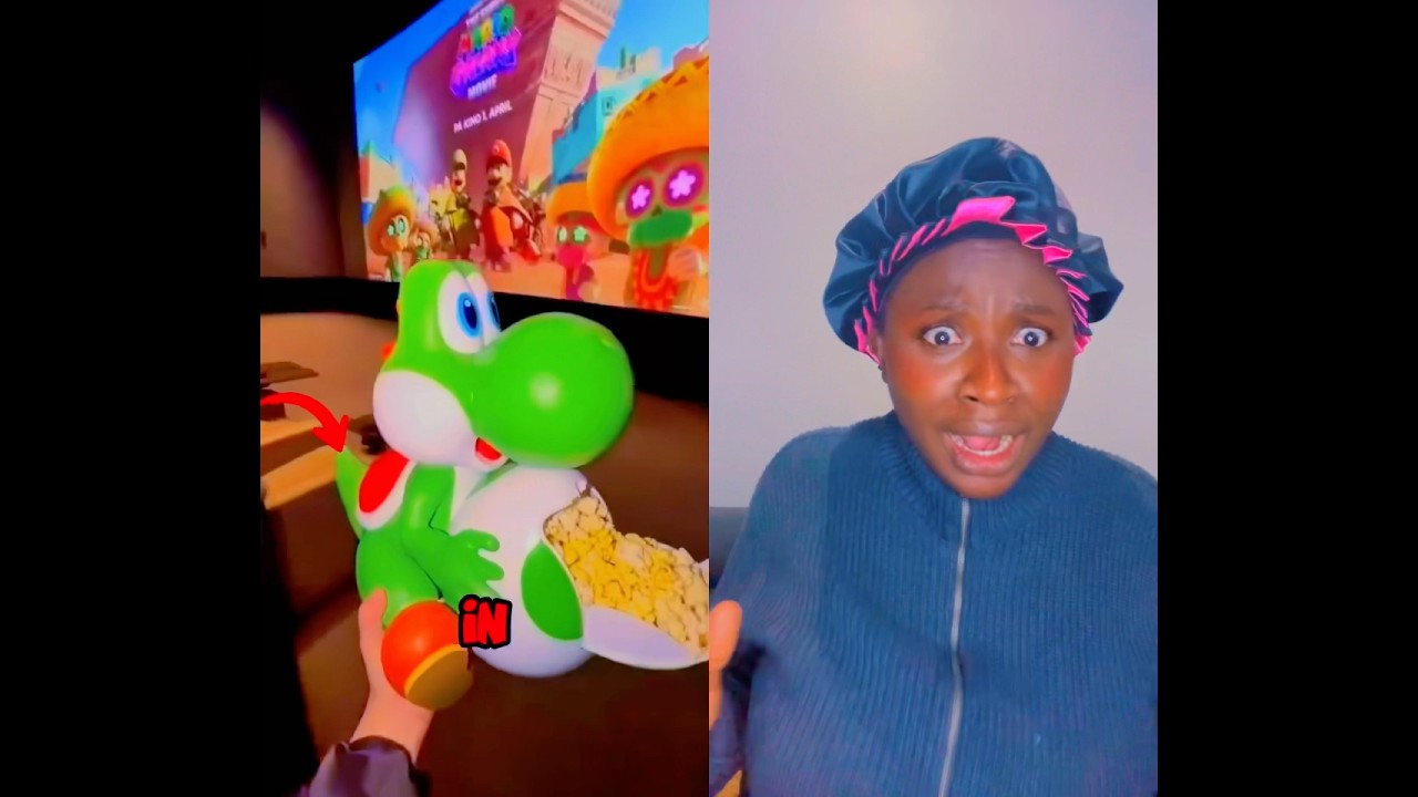 You’re in the super Mario galaxy 2! Which popcorn bucket would you choose? #pov #shorts