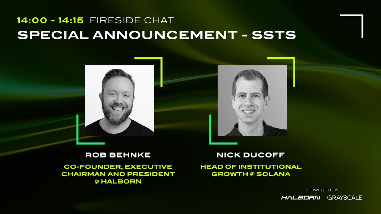 ACCESS 2026 | Session 9: Halborn and Solana Announce the Solana Security Token Standard (SSTS)
