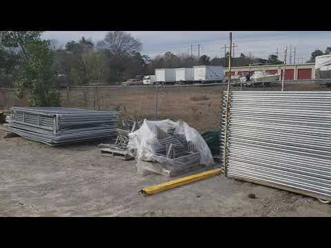 Temporary Fence Panels and Stands for Panama City and surrounding Area