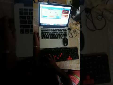 Fastest time to type the alphabet backwards in single finger - * World Record Attempt *