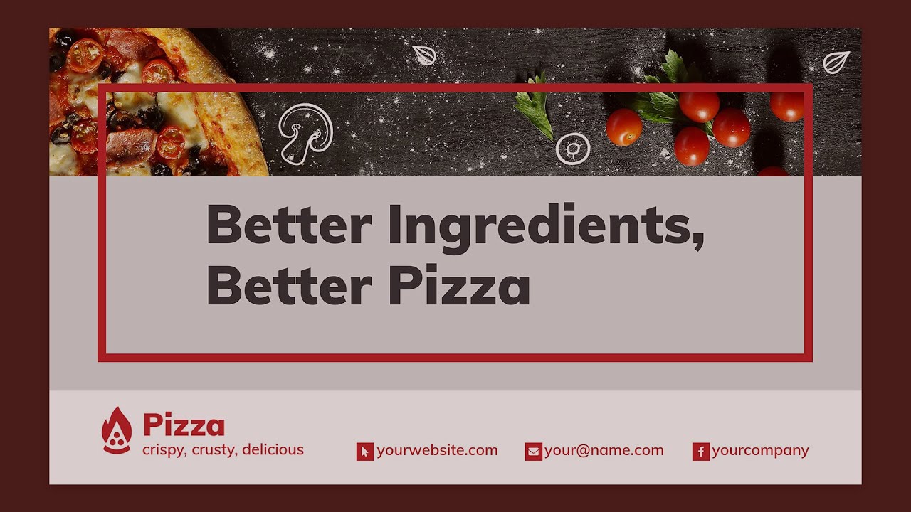Pizza PowerPoint Presentation Template