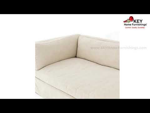 Four Hands Garrison 2 Pc Sectional W Raf Chaise CKEN-167-087P-S1 | KEY Home