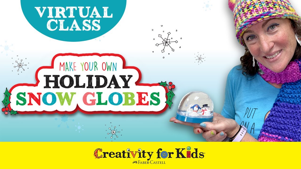 Make Your Own Holiday Snow Globes | Creativity Club