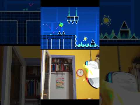 Geometry Dash: 1 Click Challenge #shorts #geometrydash