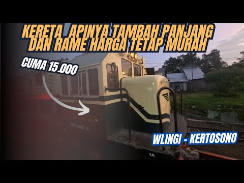 KERETA API PENARATAN DI GAPEKA BARU 2025 GERBONG TAMBAH PANJANG HARGA TETAP MURAH CUMA 15 RIBU
