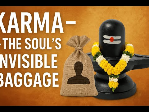 Karma – The Soul’s Invisible Baggage | 3 Min Spiritual Wisdom