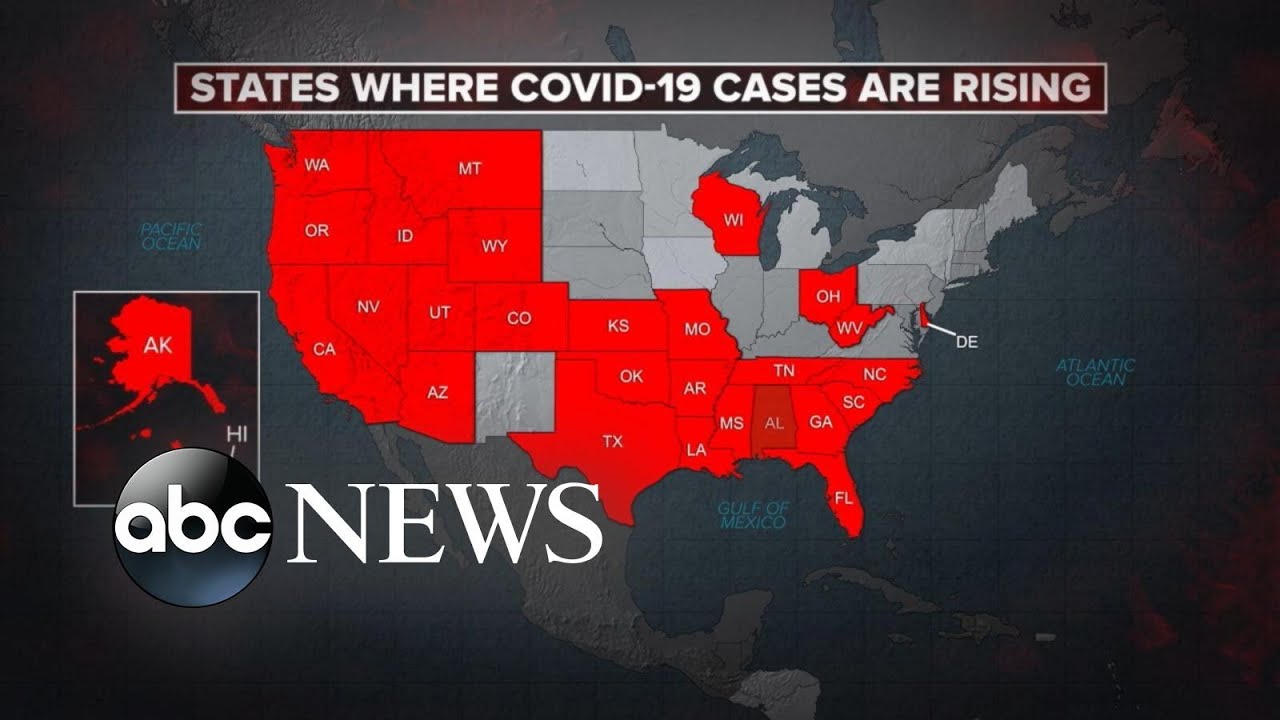 US sees 40,000 new COVID-19 cases in 1 day l ABC News