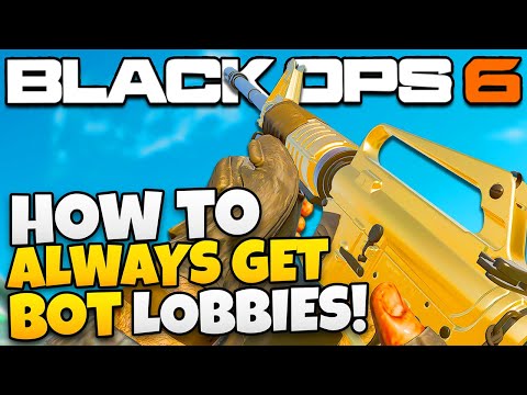 How YOUTUBERS ALWAYS GET *EASY LOBBIES* in BLACK OPS 6! ???? *BOT LOBBY* COD BO6 Gameplay